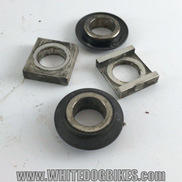 2002 Yamaha R1 Rear Spindle Spacers - YZF-R1 Back Wheel - 5PW