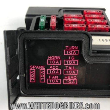 2004 Kawasaki ZRX1200 R Fusebox -ZRX 1200 Fuse Box -ZR1200